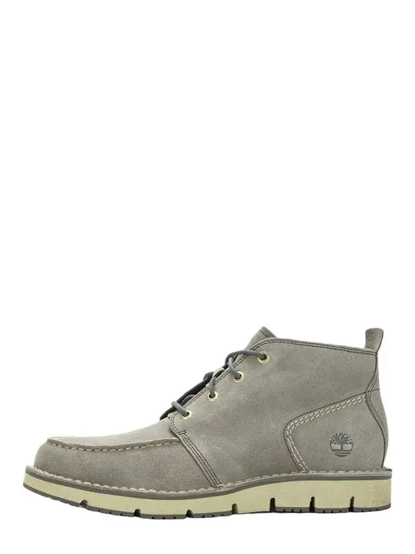 Timberland Moc Toe Chukka Boots - Grey/white