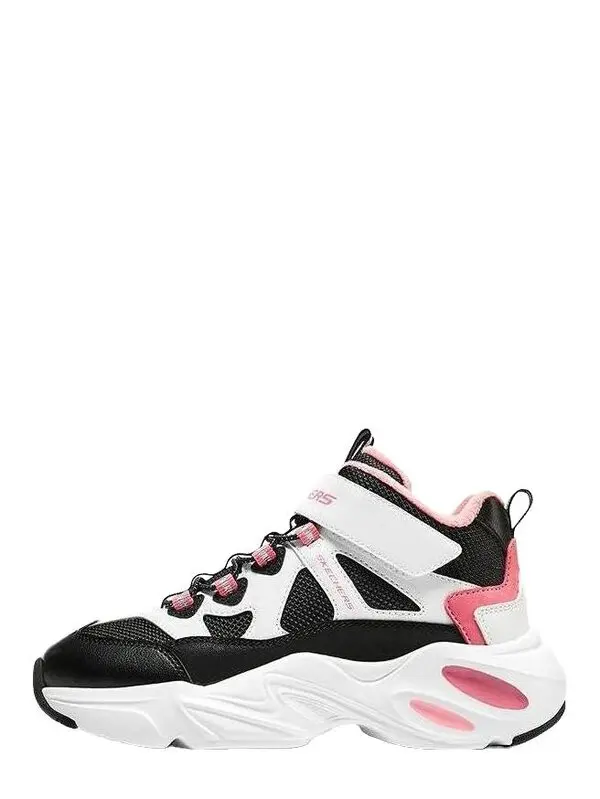 Sketchers Trainers - White/black/pink
