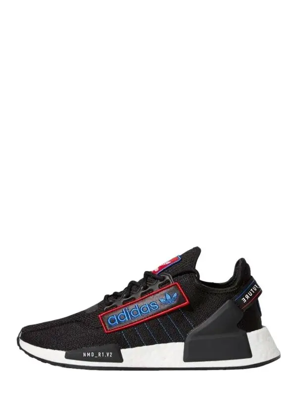 Adidas Nmd_r1 V2 "logo Patch" Sneakers - Black
