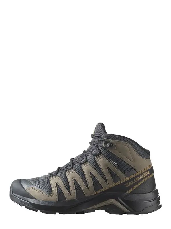 SALOMON X-adventure Recon Mid Gore-tex Athletic Footwear - Gray/asphalt/falcon