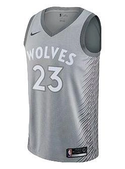 Nike Jimmy Butler City Edition Swingman Jersey Sw - Silver