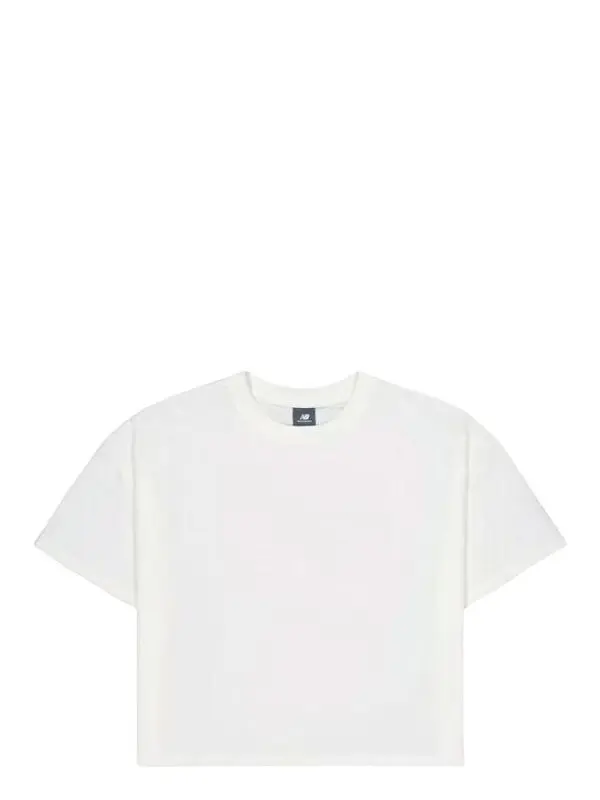 NEW BALANCE Cotton T-shirt - White
