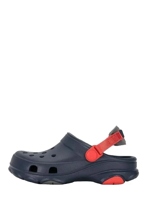 CROCS All-terrain Clogs - Navy/red