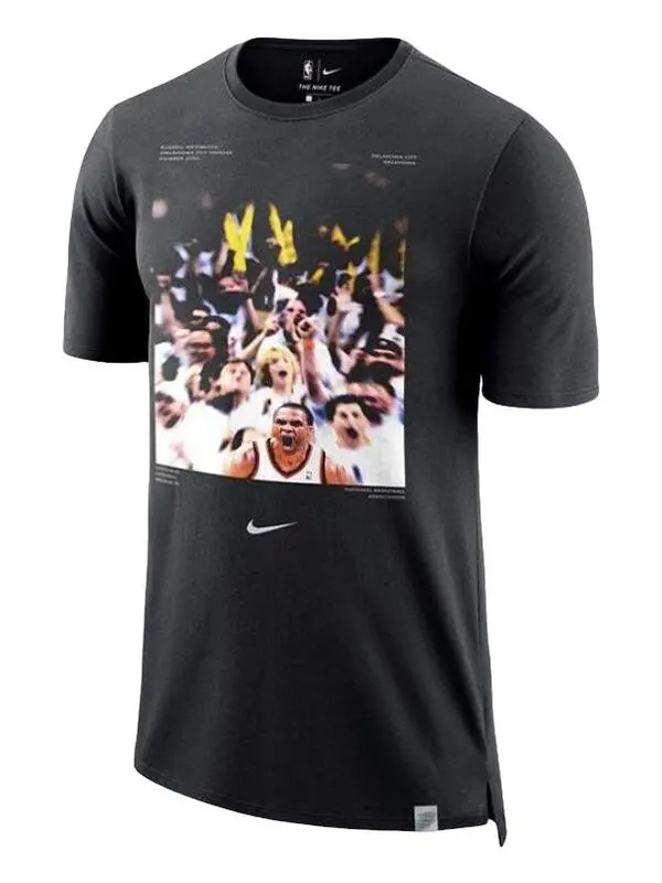 Nike X Nba Russell Westbrook Graphic T-shirt - Black