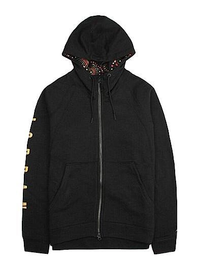 JORDAN Chinese New Year Wings Full Zip Hoodie - Black