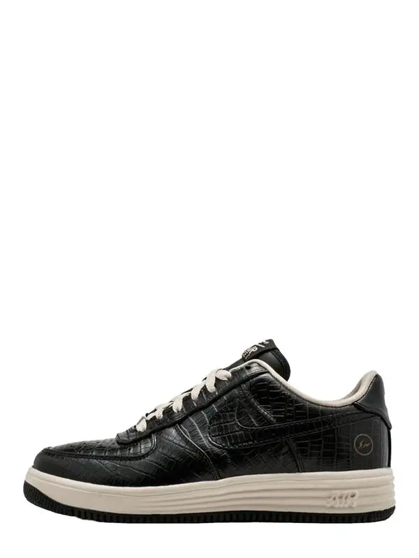 Nike Fragment Design X Lunar Force 1 Low Premium Sp "croc - Black/white