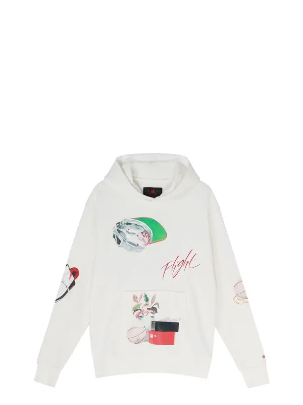 JORDAN Alphabet Pattern Pullover Hoodie - Default Colorway
