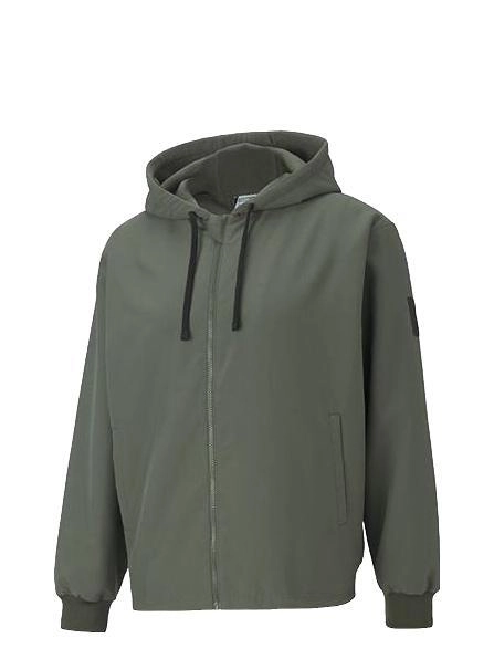 PUMA Full-zip Hooded Jacket - Green