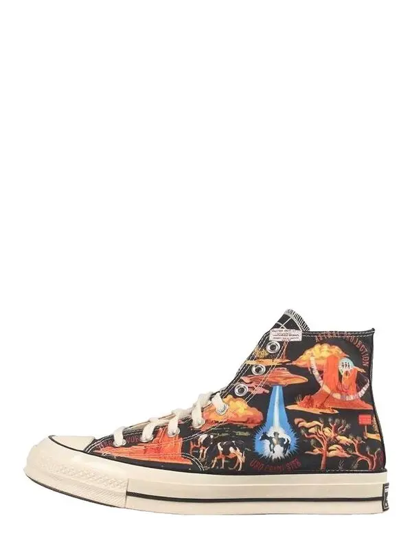 CONVERSE Chuck 70 High Top Sneakers - Black/multi/egret