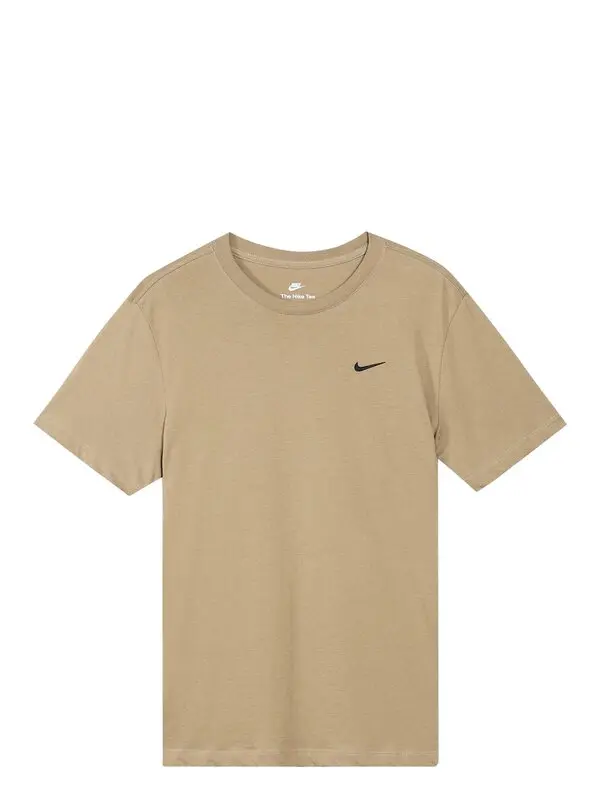 Nike Swoosh Logo T-shirt - Tan