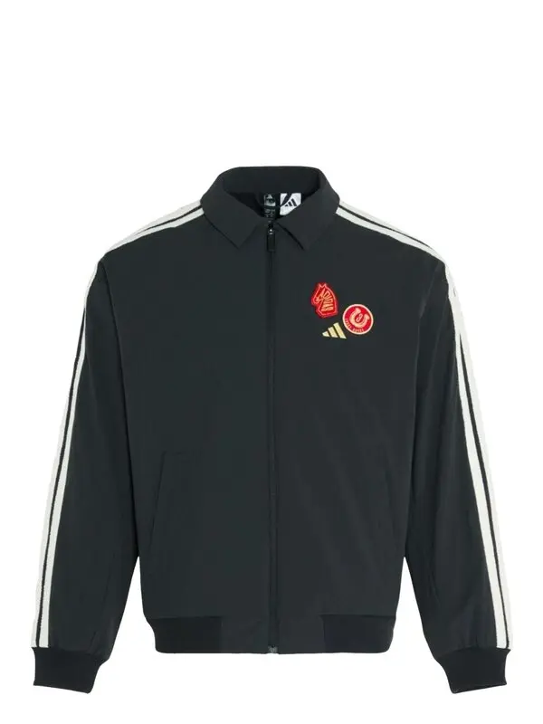 Adidas Cny 3 Stripes Reversible Woven Jacket - Black