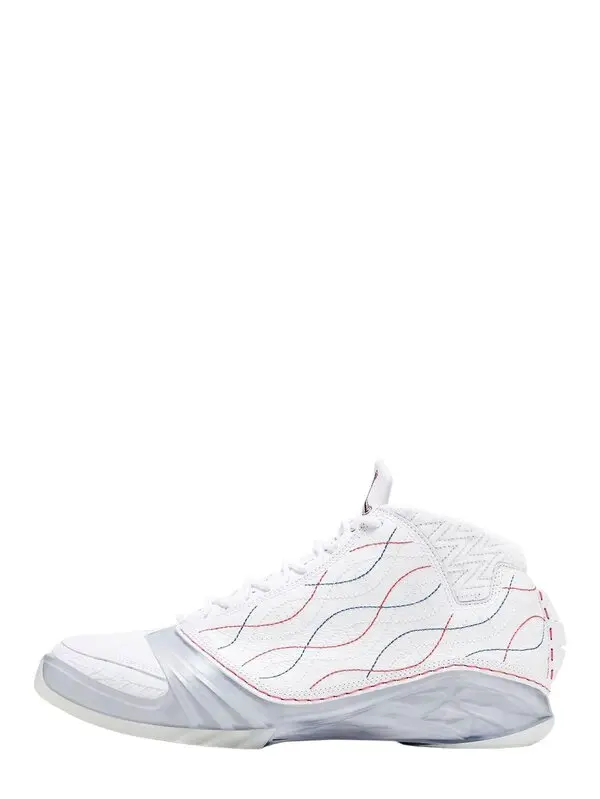 JORDAN 23 Reteo "mid-autumn Festival" Sneakers - White Industrial Blue Red Graphic
