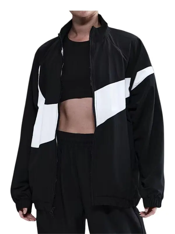 Nike Oversized Woven Jacket - Black/white