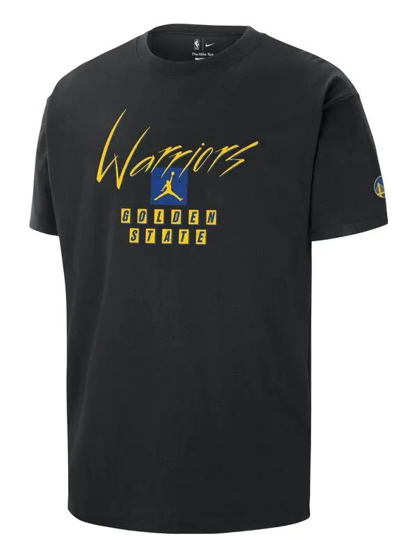 JORDAN X Nba Golden State Warrors Logo T-shirt - Black
