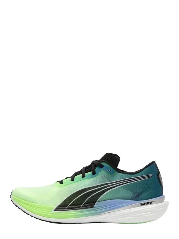 PUMA Deviate Nitro Elite 2 Performance Running Sneakers - Blue/green