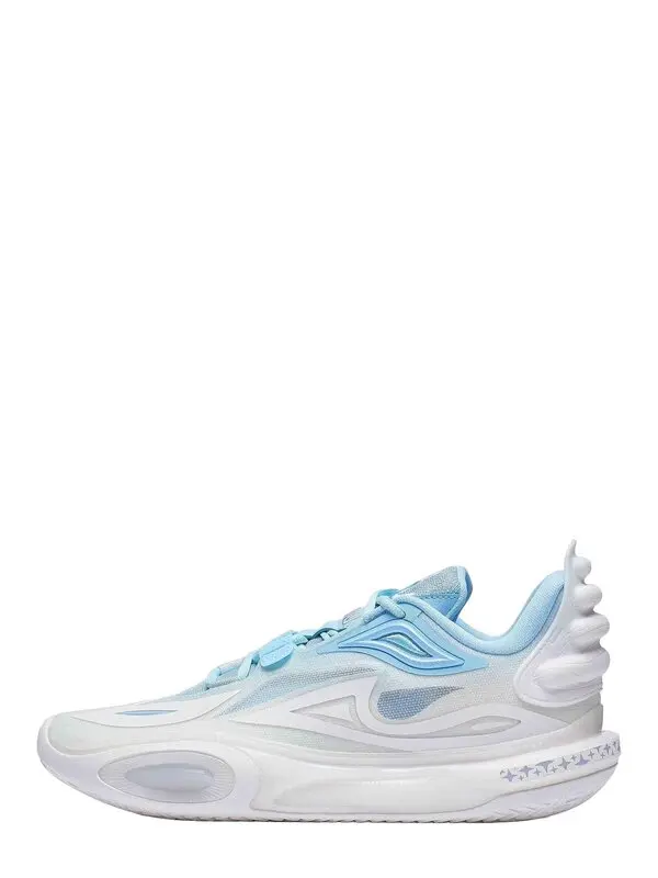 LI-NING Wade All City V2 'ice Blood' Sneakers - Blue/grey/white