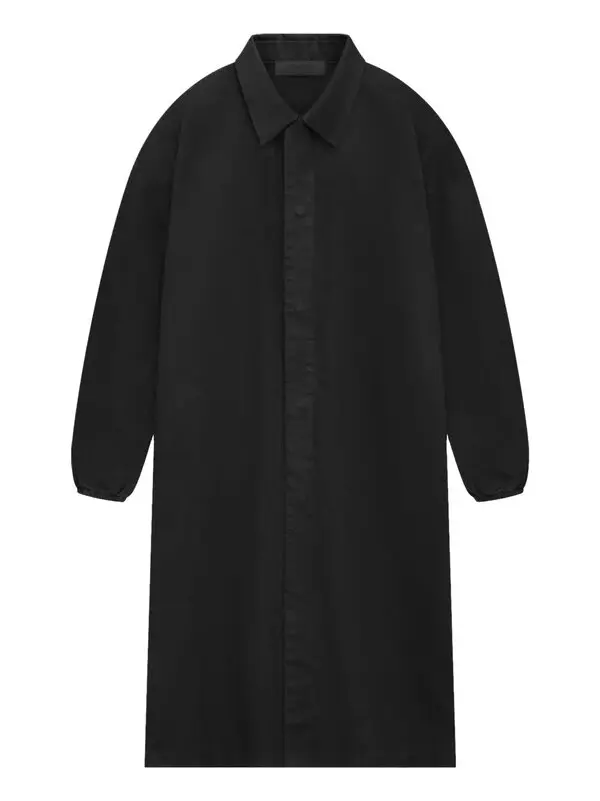 Fear Of God Ss24 Denim Car Coat - Black