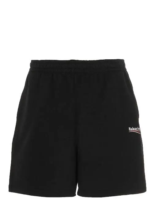Balenciaga Political Campaign Short - Black