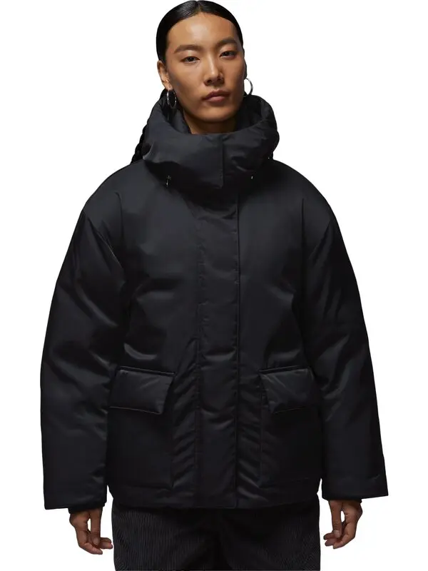 JORDAN Air Flight Therma-fit Down Jacket - Black