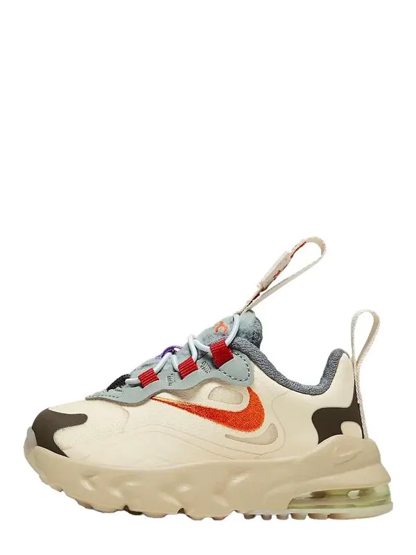 Nike X Travis Scott Air Max 270 React "cactus Trails" Sneakers - Cream