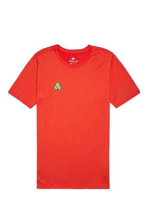 Nike X Back Printing Short Sleeve T-shirt - Red