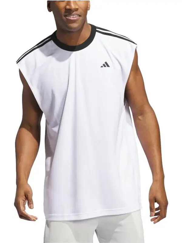 Adidas Basketball Vest - White/black