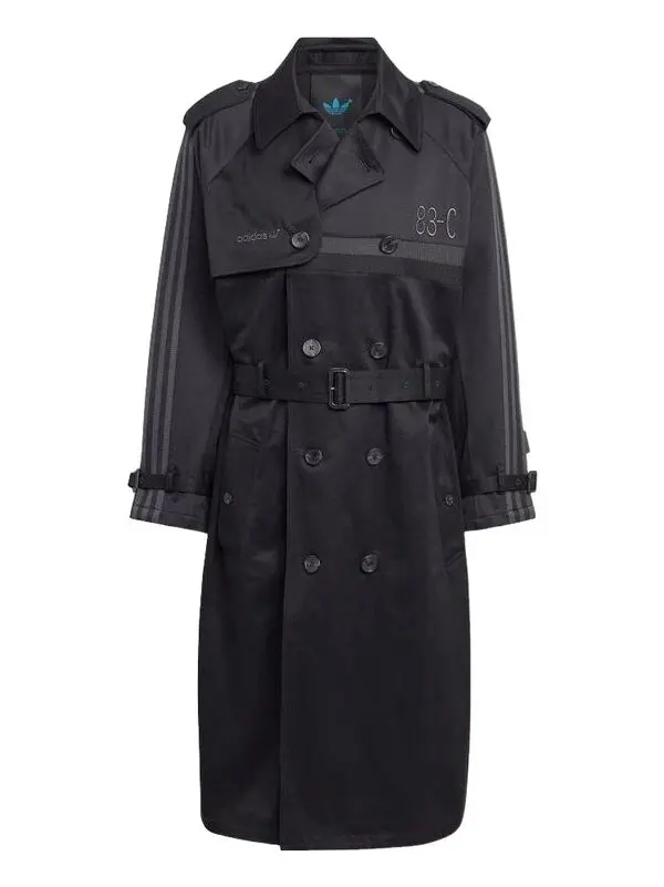 Adidas 83-c Trench Coat - Black