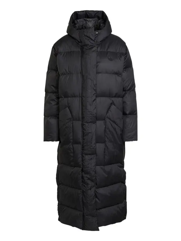 Adidas Long Down Jacket - Black