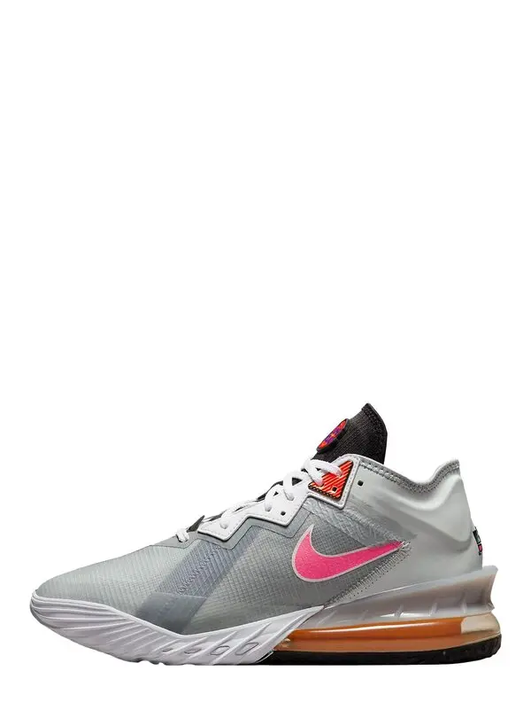 Nike Space Jam X Lebron 18 Low Ep 'bugs X Marvin - Light Smoke Grey/sunset Pulse/black