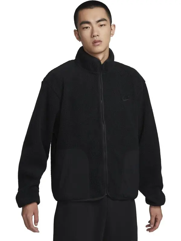 Nike Club Fleece Winterized Jacket - Black/balck