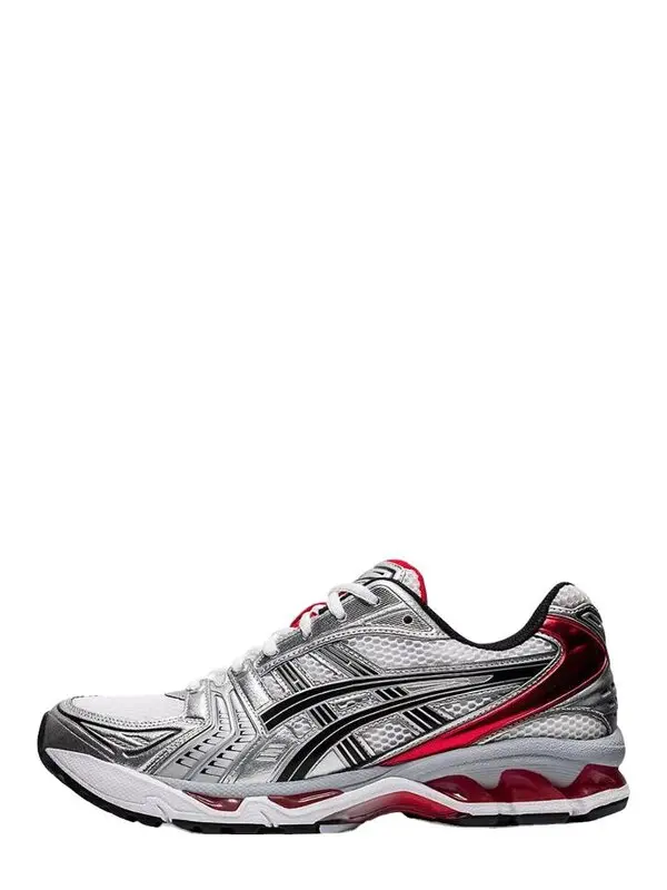 Asics Gel-kayano 14 "classic Red" Low Top Sneakers - White/red