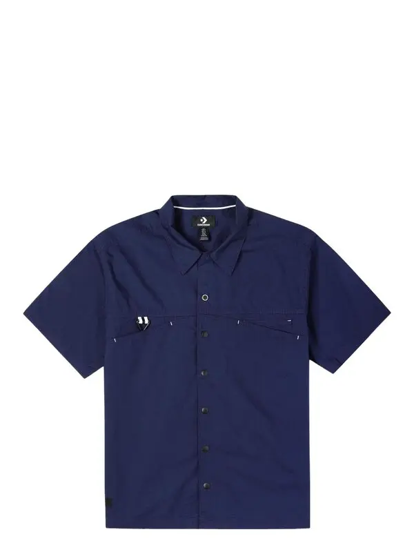CONVERSE Layering Shirt Asia Sizing - Blue