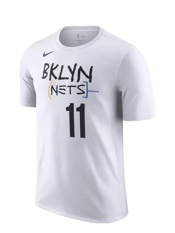 Nike X Nba Brooklyn Nets Kyrie Irving "11" T-shirt - White
