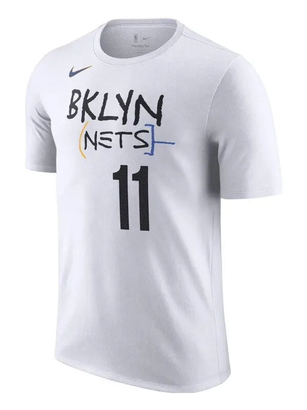 Nike X Nba Brooklyn Nets Kyrie Irving "11" T-shirt - White