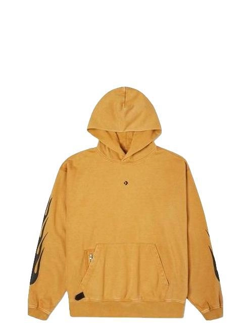 CONVERSE Cloud Washed Graphic Hoodie - Wheat