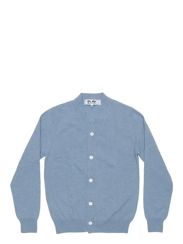 Play Comme Des Garcon Pastel Series Cardigan - Blue