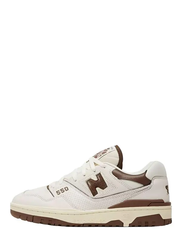 NEW BALANCE X Aime Leon Dore 550 Sneakers - White/brown
