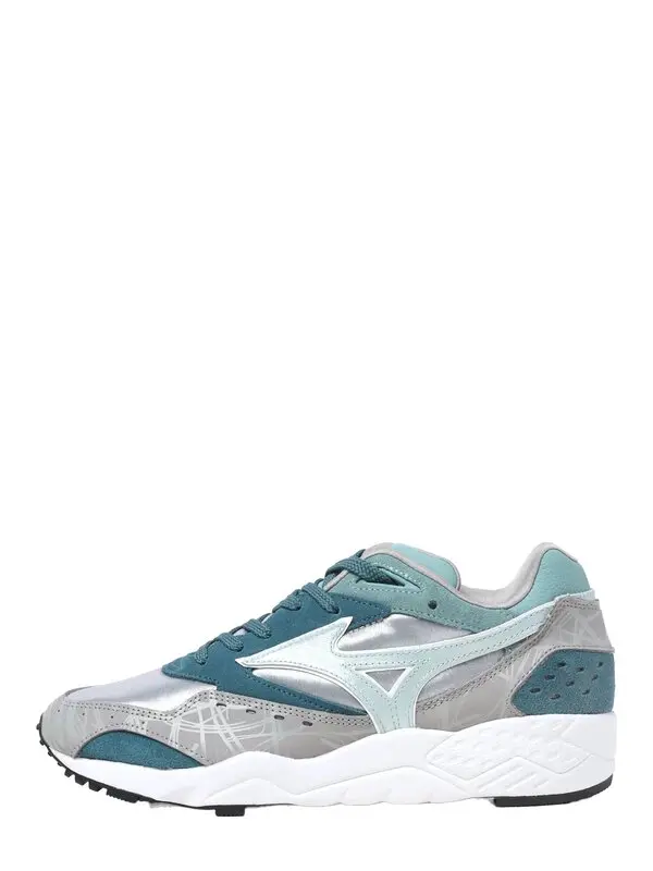 Mizuno Contender "hanon Grampus Dolphin" Sneakers - Silver/trooper/evergreen