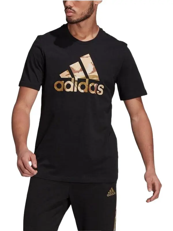 Adidas Alphabet Large Logo Sports T-shirt - Default Color