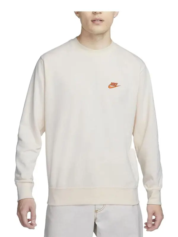 Nike French Terry Crewneck Sweatshirt 'biege - Beige