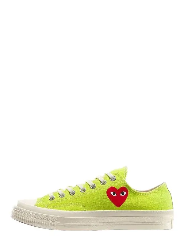 CONVERSE Comme Des Garçons Play X Chuck 70 Low Top Sneakers - Green