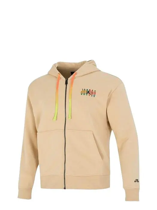 Nike Printing Alphabet Zipper Hooded Running Training Jacket - Default Colorway
