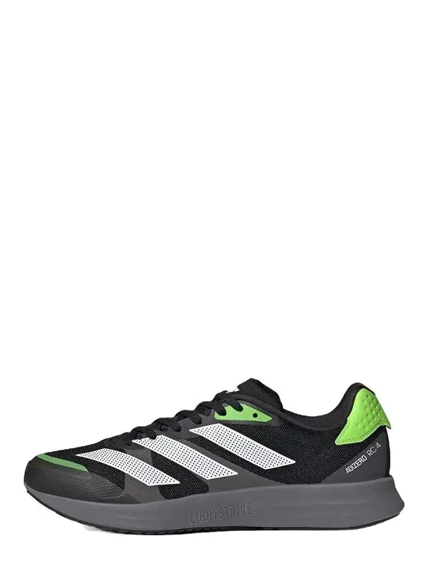 Adidas Adizero Rc Athletic Sneakers - Black/green