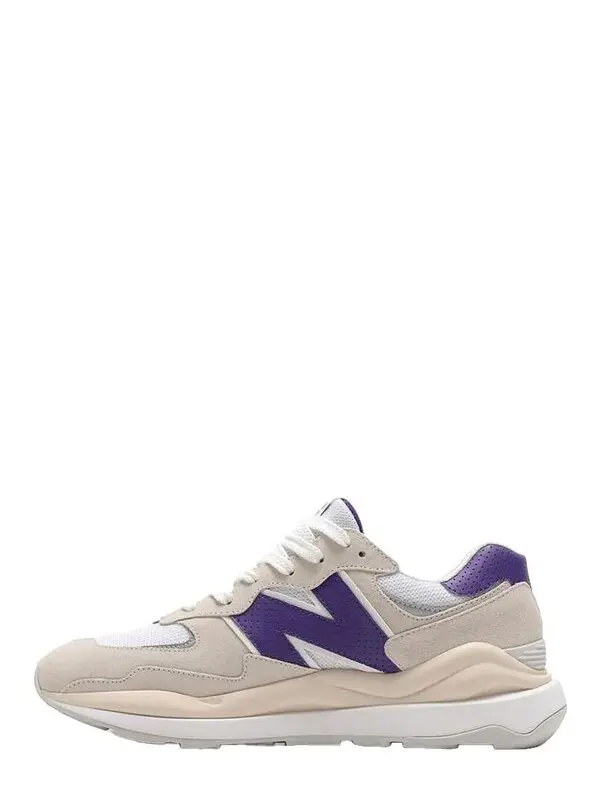 NEW BALANCE 57/40 Athletic Sneakers - White/gray/purple