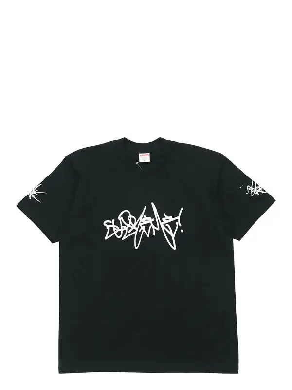 Supreme Ss20 Week 4 Rammellzee Tag Tee Logo Tee - Black