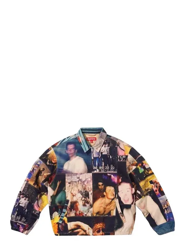 Supreme X Mark Leckey Hardcore Patchwork Harrington Jacket - Multi-color
