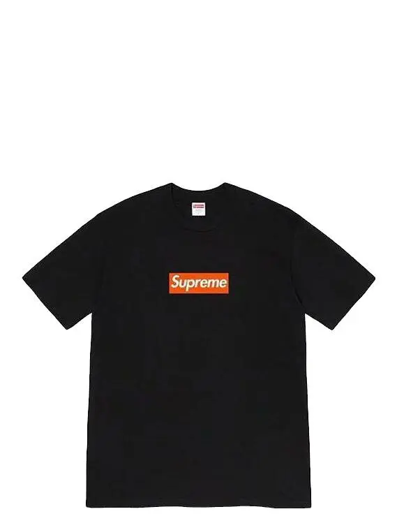 Supreme Box Logo Short Sleeve Tee - Black