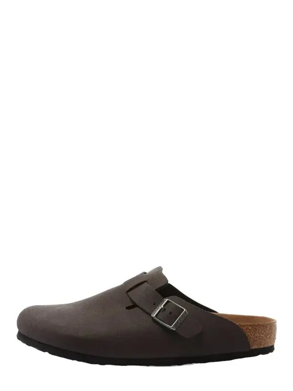 BIRKENSTOCK Boston Vegan Clogs - Grey
