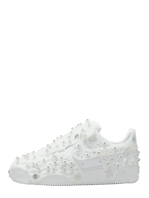 Nike X Swarovski Air Force 1 Low Top Sneakers - White