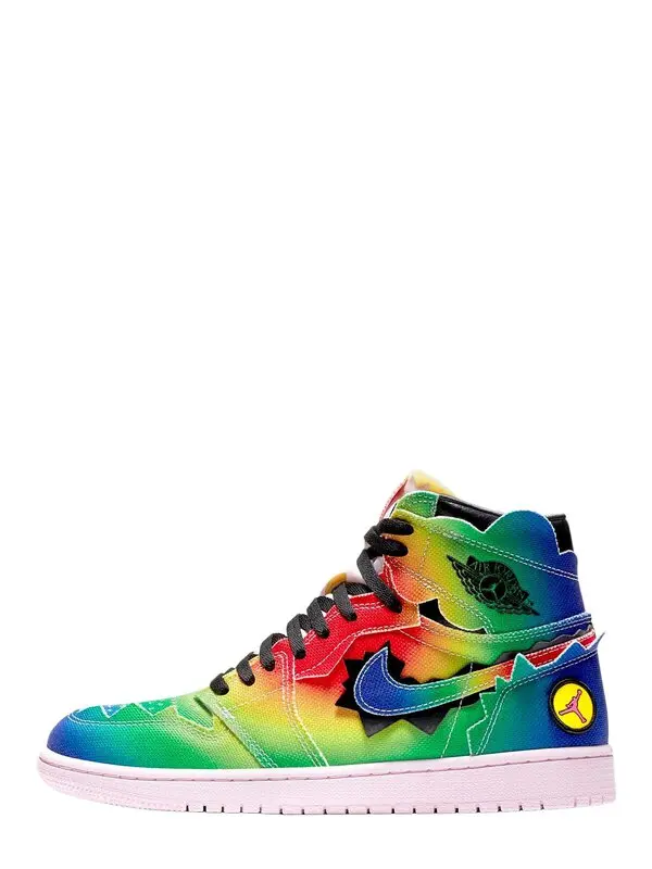 JORDAN 1 Retro Og High X J. Balvin "colores Y Vibras - Multi-color/black/pink Foam